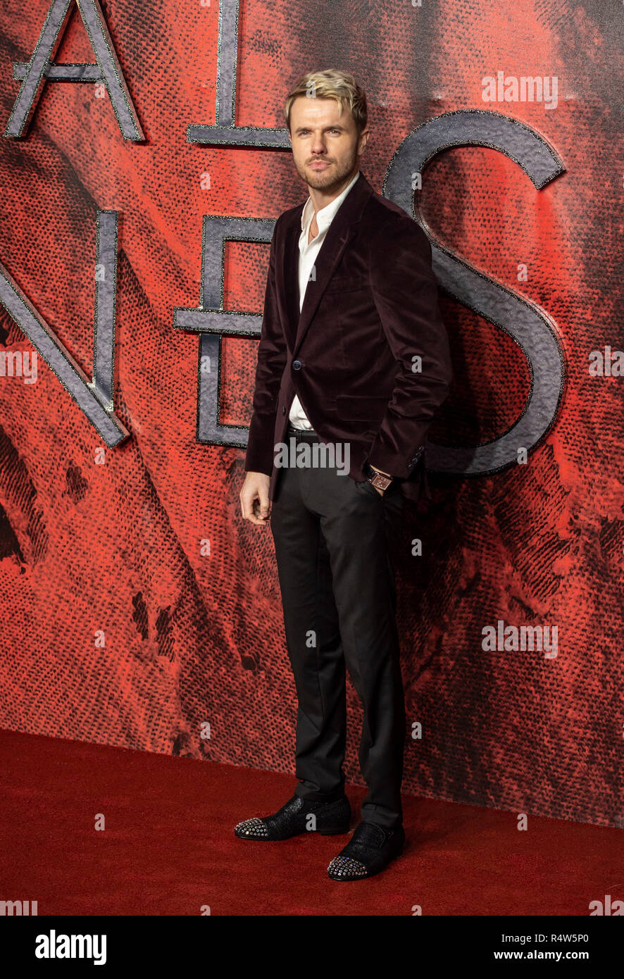 Ronan Raftery seen attending the World Premiere of 'Mortal Engines' at ...