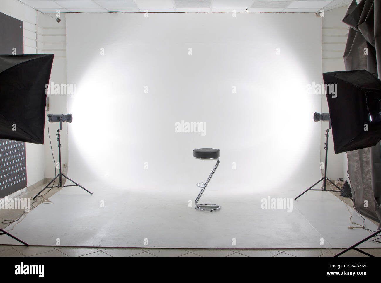 The modern photo and video studio Stock Photo - Alamy