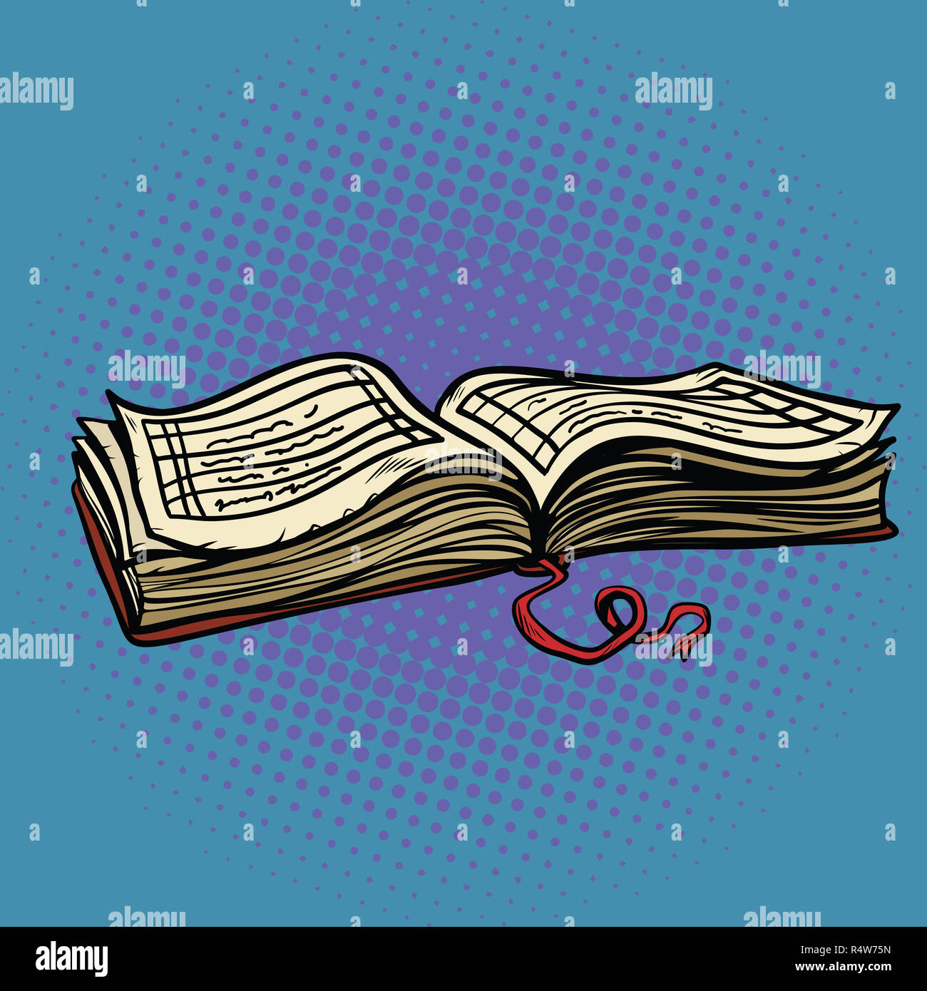 the old account book Stock Photo - Alamy
