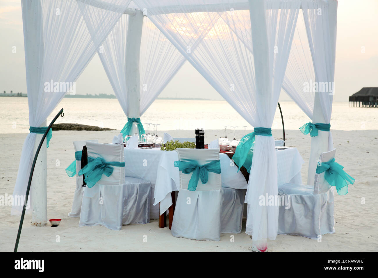 The maldives sea view Stock Photo - Alamy