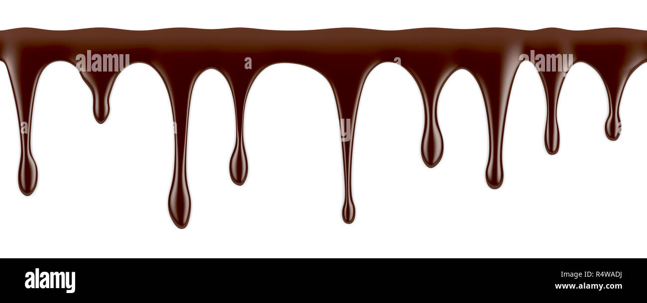 Melted chocolate drips hi-res stock photography and images - Alamy