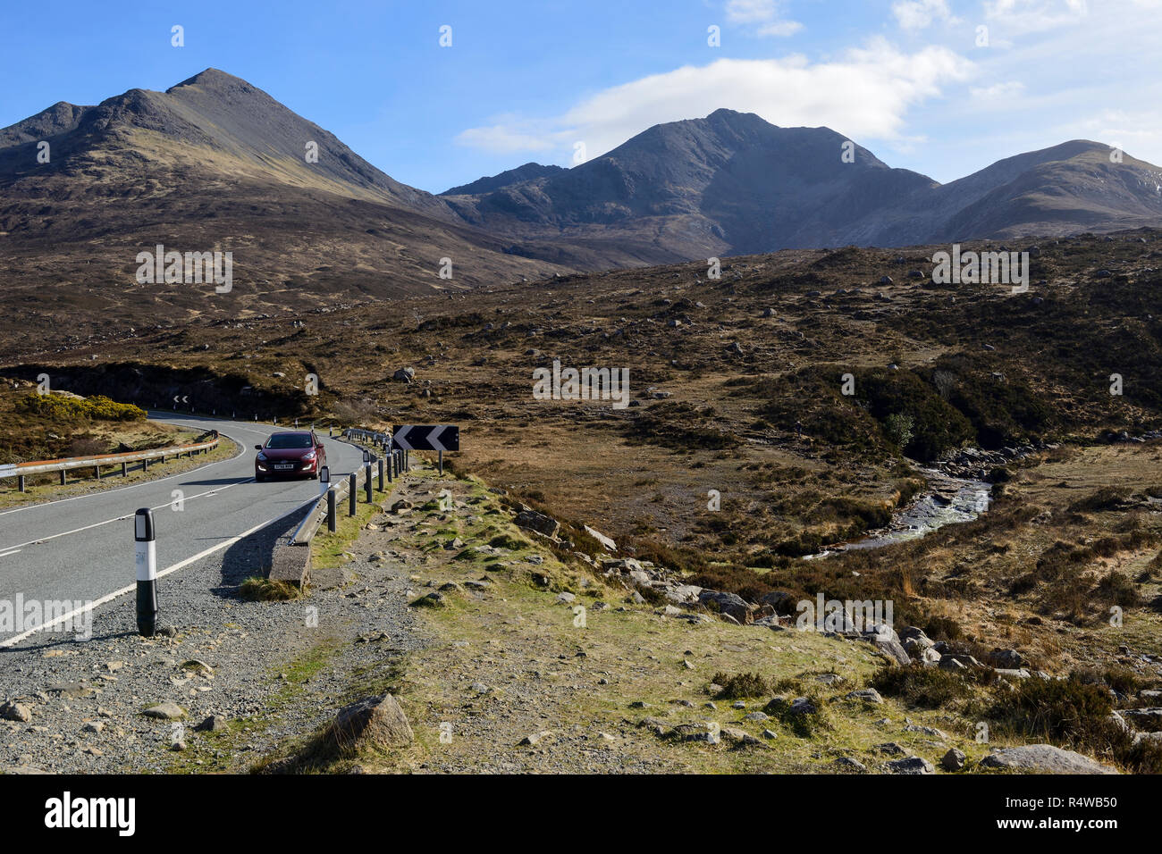 Scottish road a87 hi-res stock photography and images - Alamy