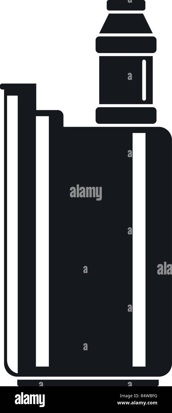 Vape box icon. Simple illustration of vape box vector icon for web ...