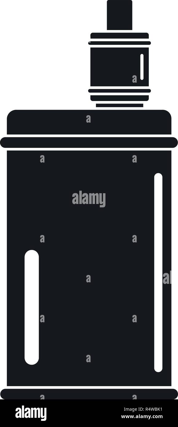 Vape mod icon. Simple illustration of vape mod vector icon for web ...