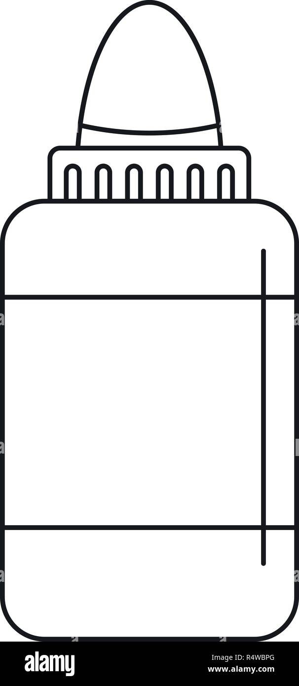 Vaping liquid icon. Outline vaping liquid vector icon for web design ...