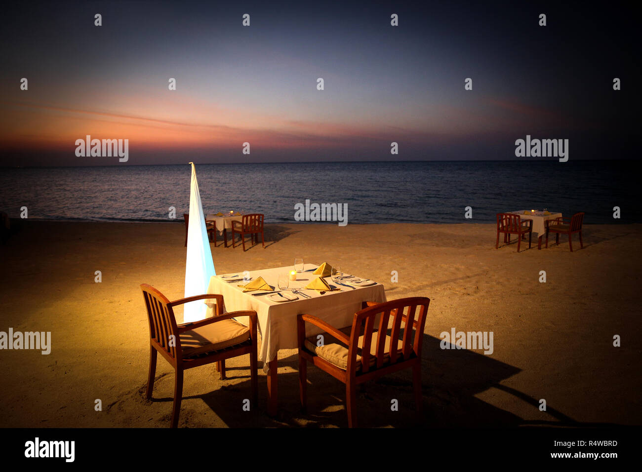 The maldives sea view Stock Photo - Alamy