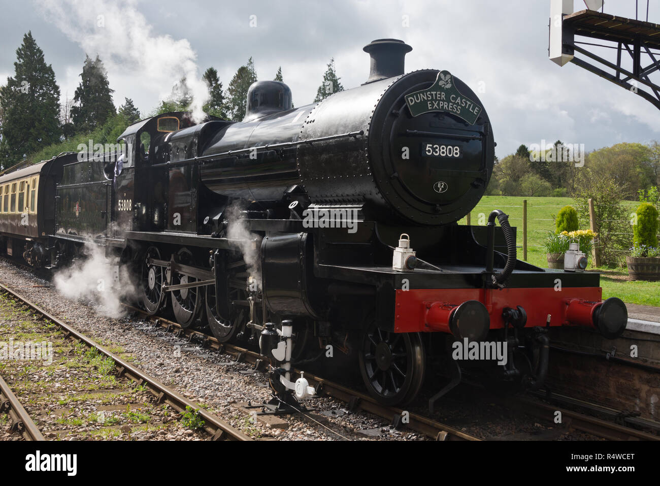 West somerset steam express hi-res stock photography and images - Alamy