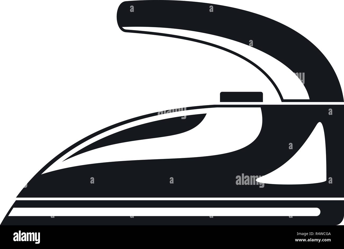 Steel iron icon. Simple illustration of steel iron vector icon for web ...