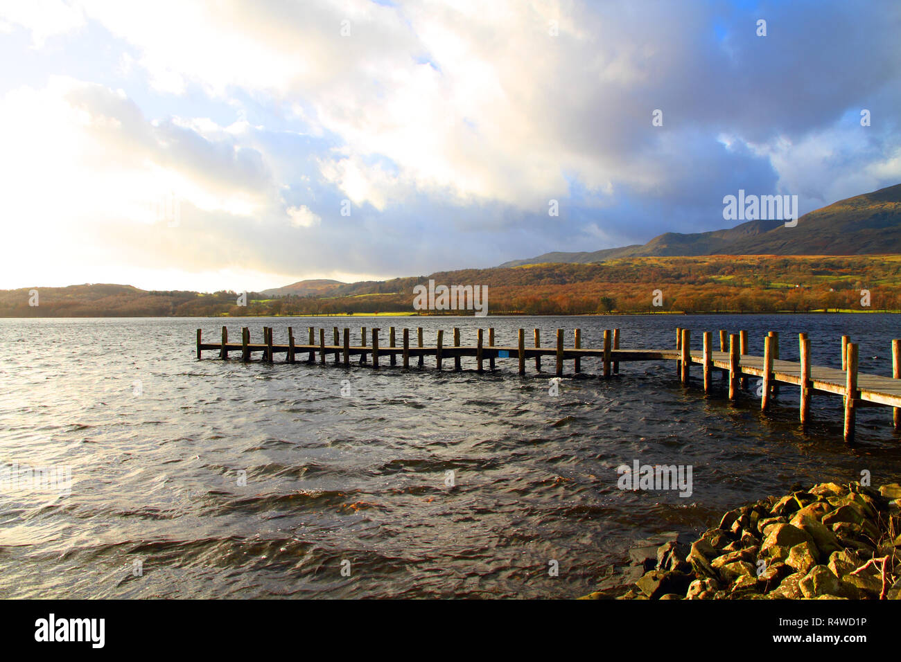 Coniston Water scenes in Lake District, England Stock Photo - Alamy