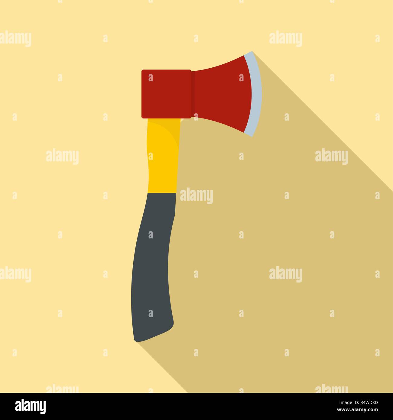 Farm axe icon. Flat illustration of farm axe vector icon for web design ...