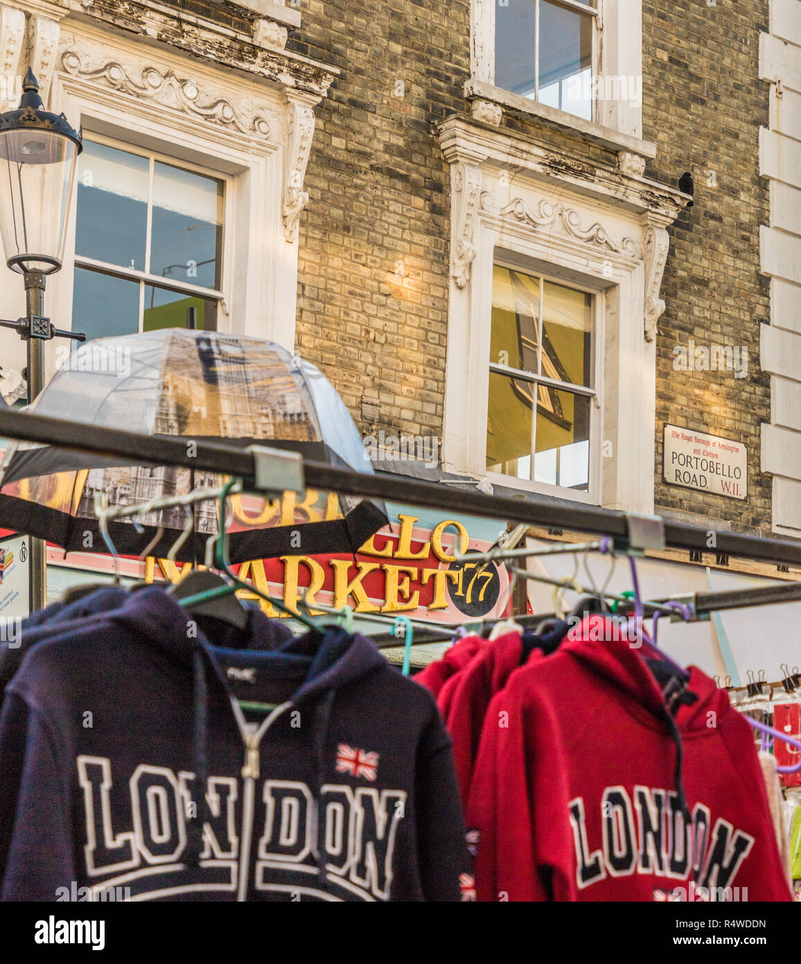 Portobello road street plaque hi-res stock photography and images - Alamy