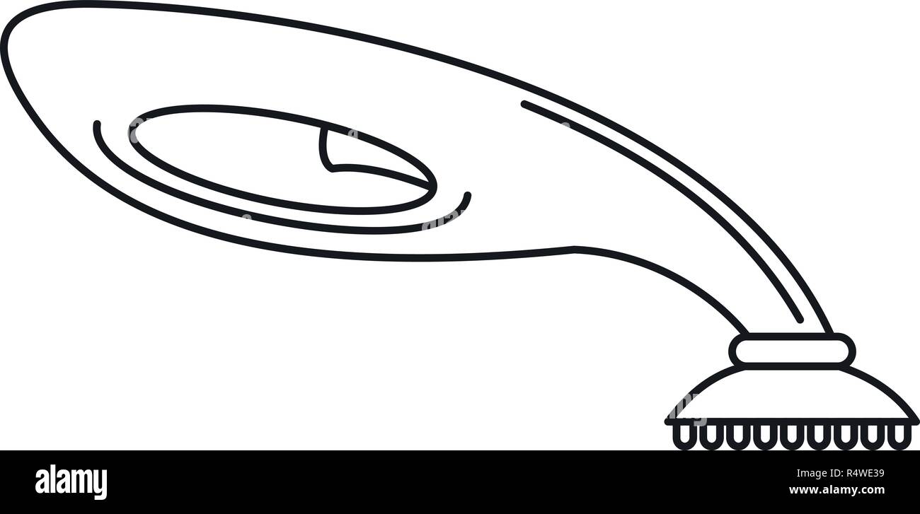 Hand vacuum cleaner icon. Outline hand vacuum cleaner vector icon for ...