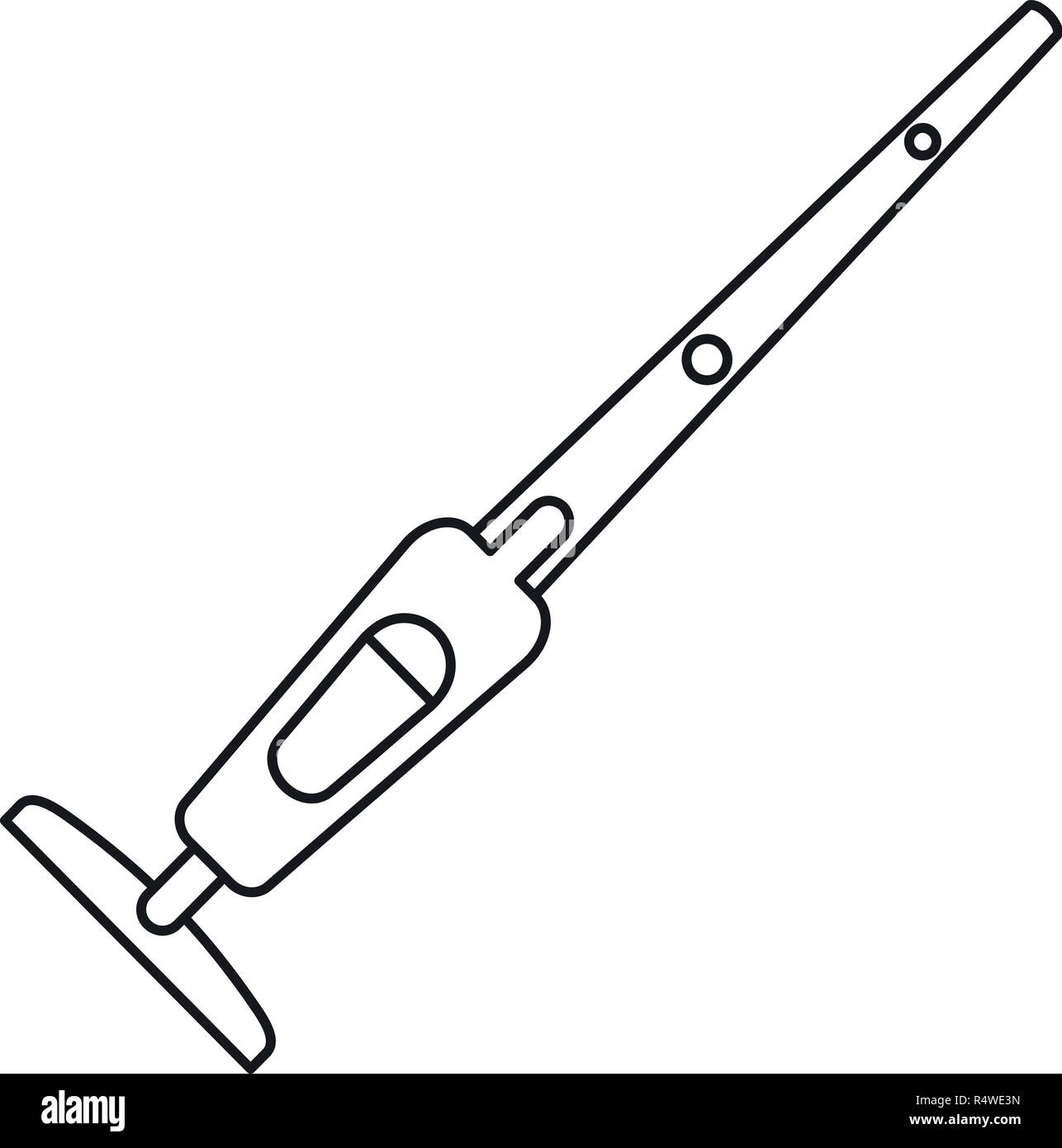 Modern vacuum cleaner icon. Outline modern vacuum cleaner vector icon ...