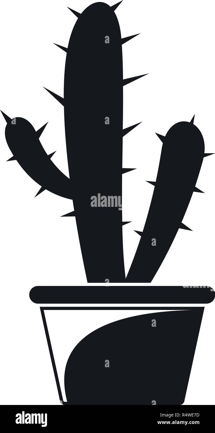 Cactus icon. Simple illustration of cactus vector icon for web design ...