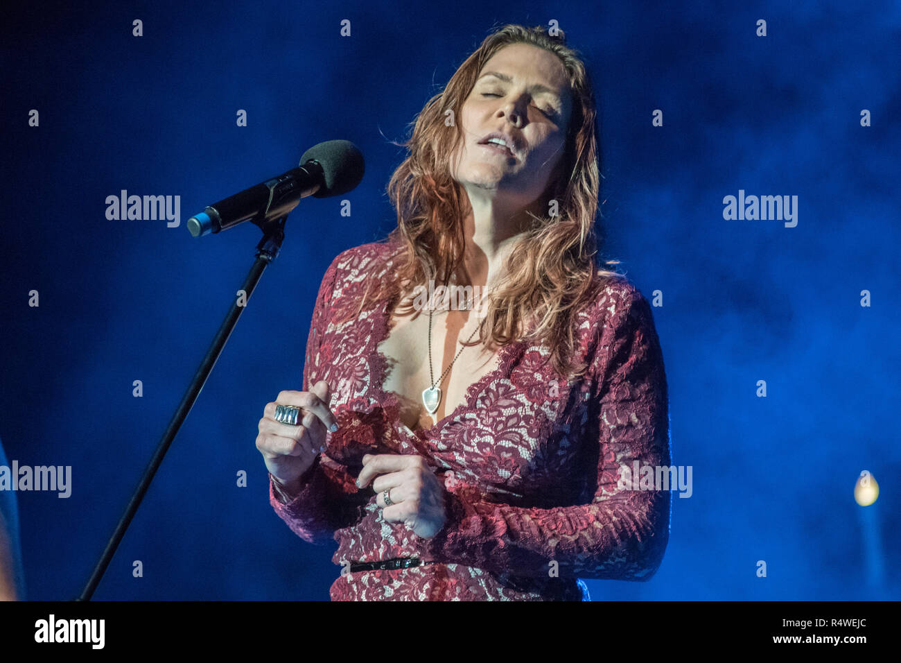 Milan Italy. 26 November 2018. The american singer/songwriter BETH HART ...
