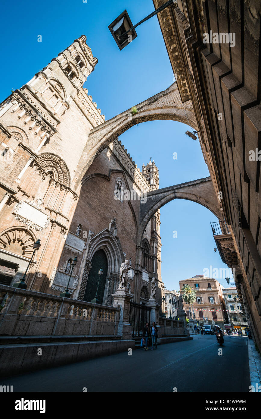 Cattedrale di Palermo, Palermo, Sicily, Italy, Europe Stock Photo - Alamy