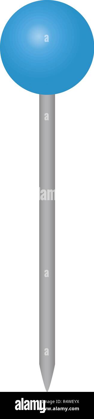 Office blue pointer icon. Isometric of office blue pointer vector icon ...