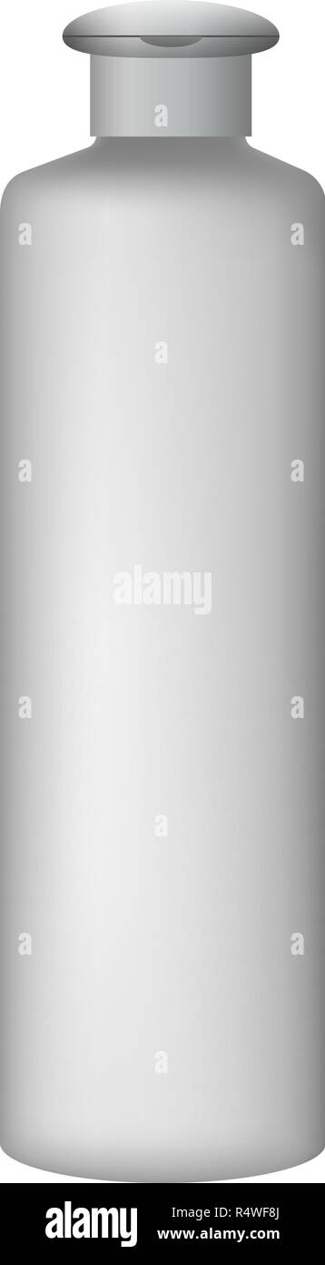 Conditioner bottle mockup. Realistic illustration of conditioner bottle ...