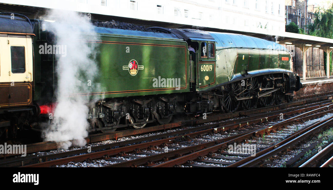 Tren de vapor a4 hi-res stock photography and images - Alamy