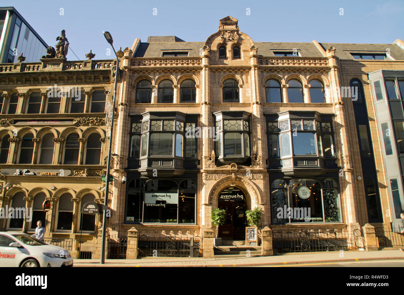East Parade Chambers Leeds Stock Photo - Alamy