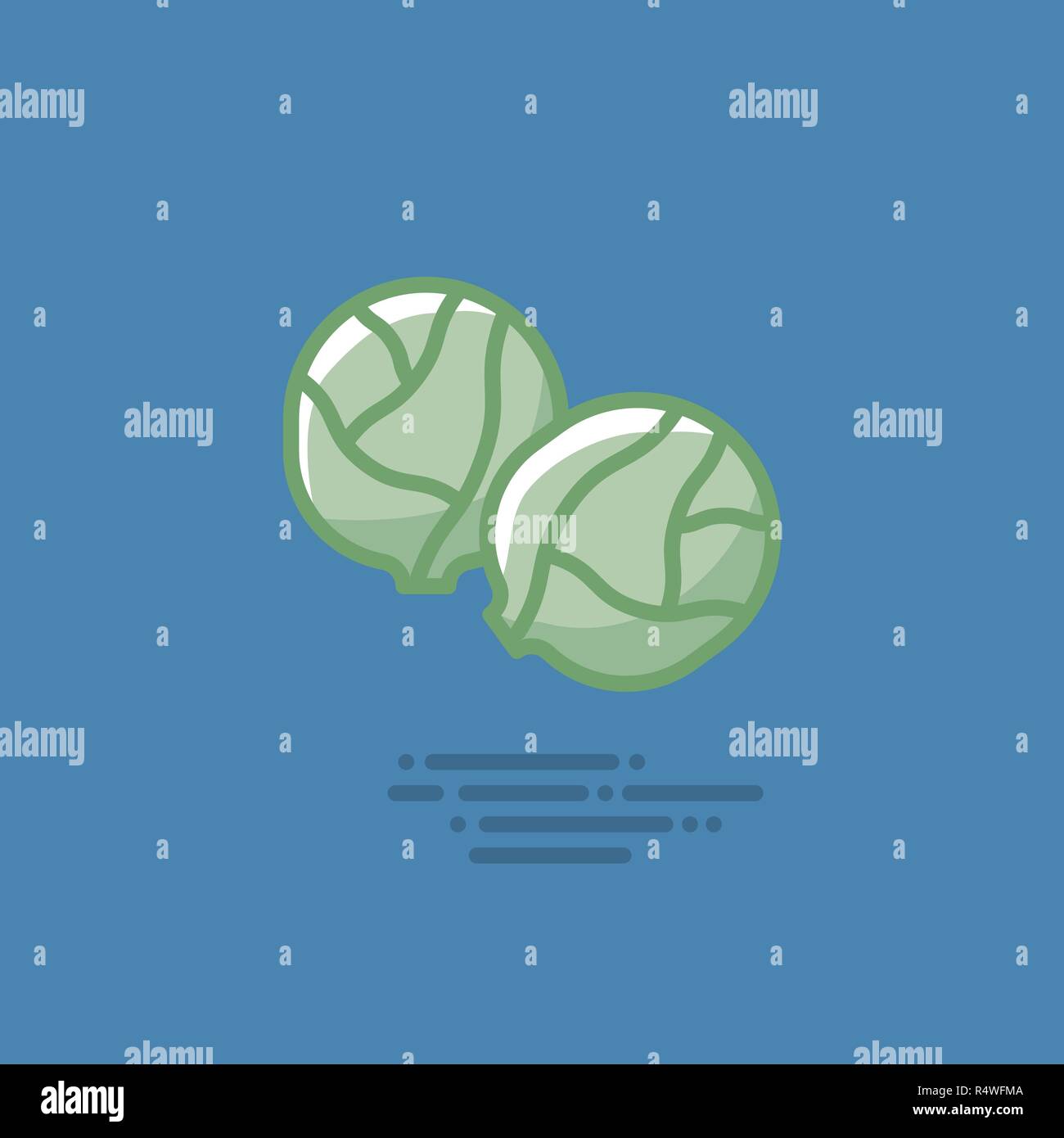 Brussels sprouts vector vectors hi-res stock photography and images - Alamy