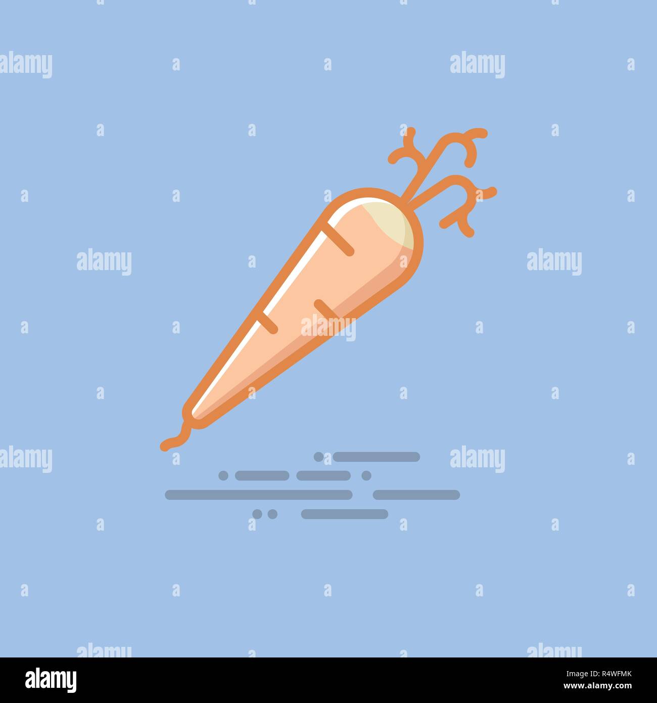 Root vegetable vector vectors hi-res stock photography and images - Alamy