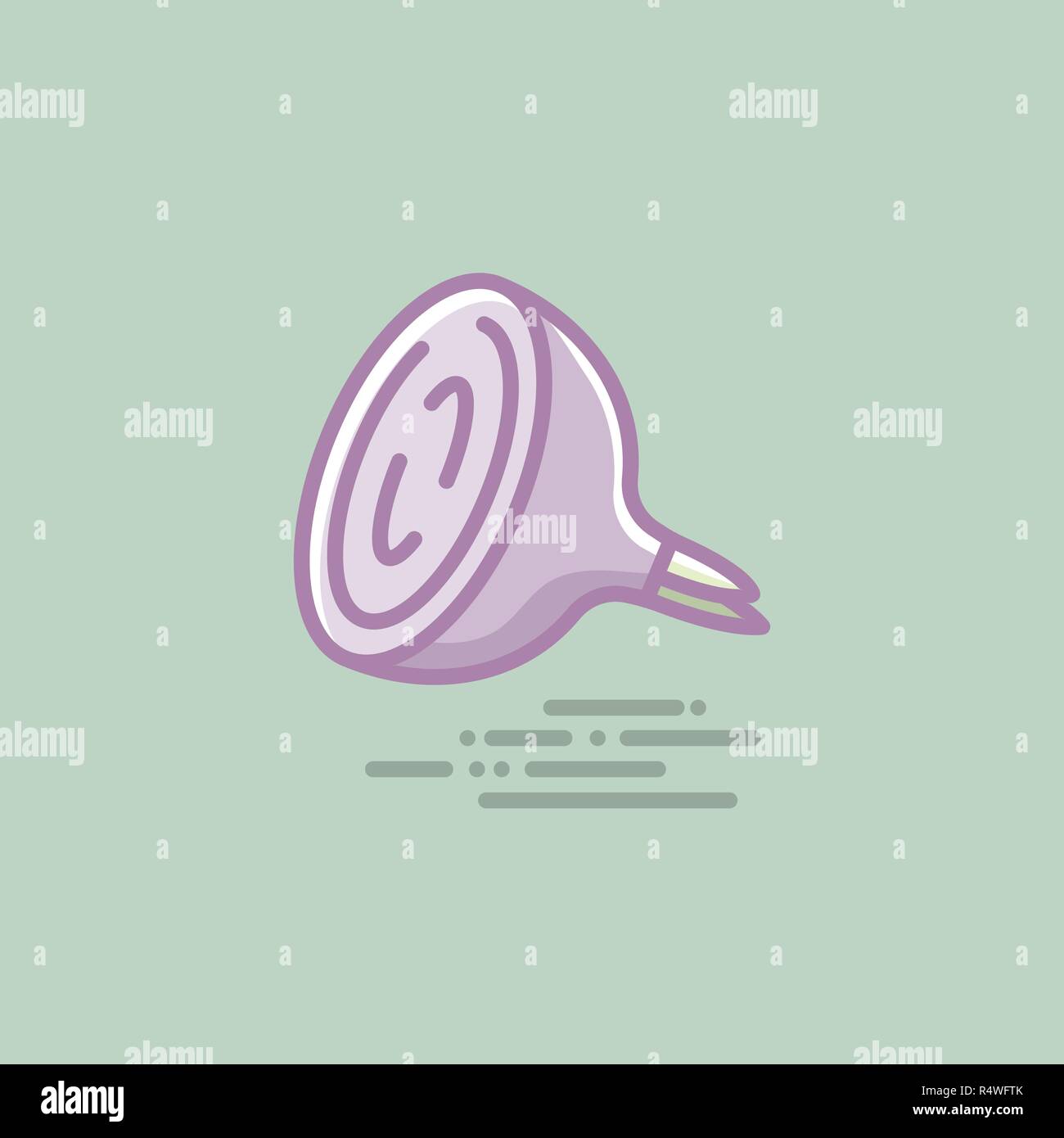 Onion vector Stock Vector Images - Alamy