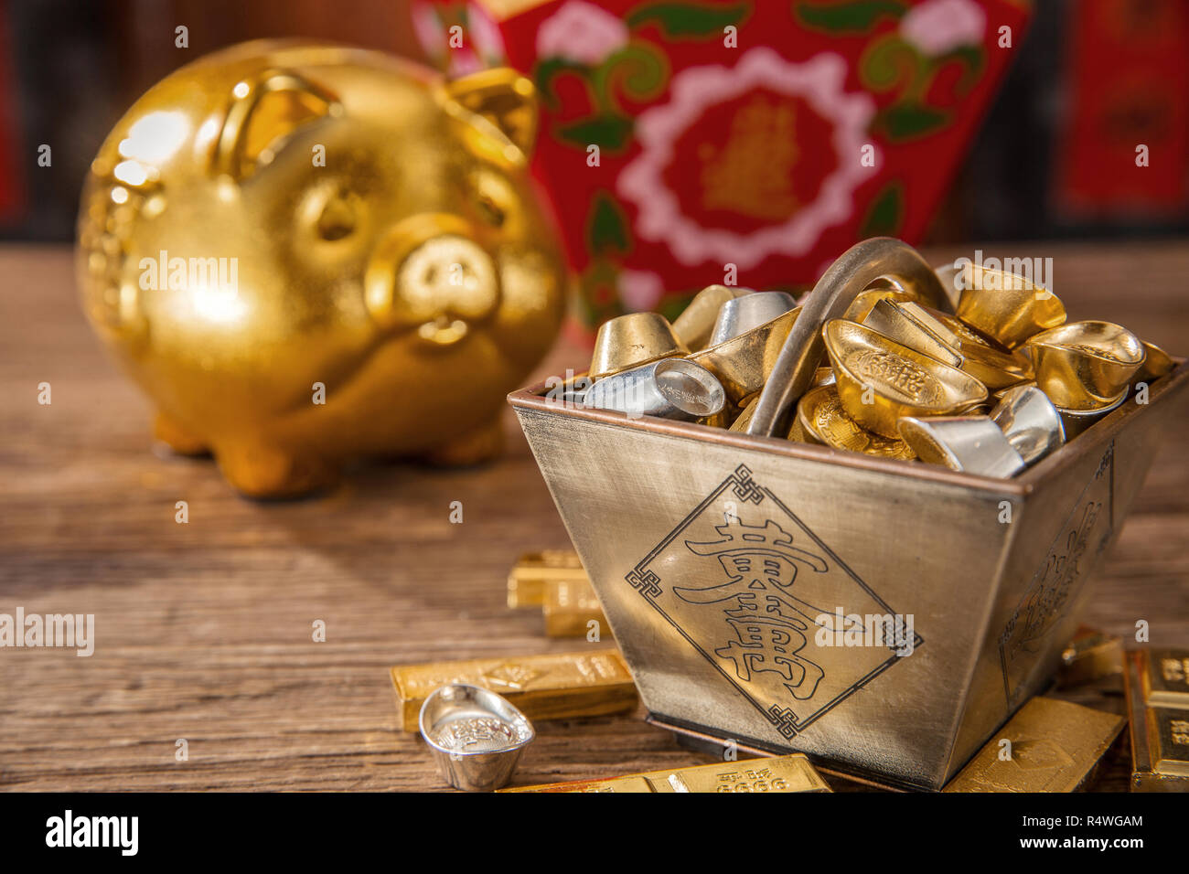 New Year's money Stock Photo - Alamy
