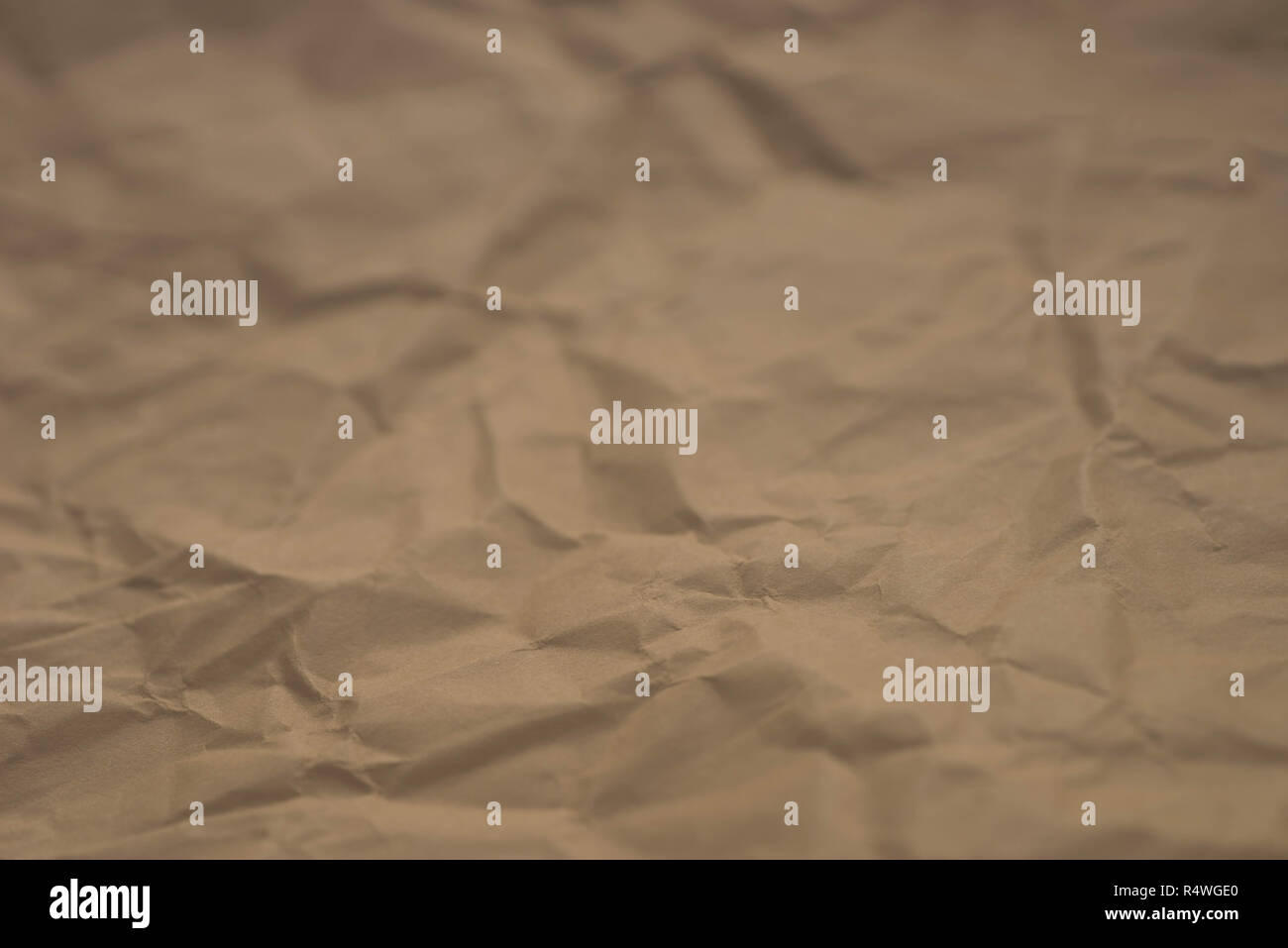 brown color creased paper background texture selective focus Stock ...