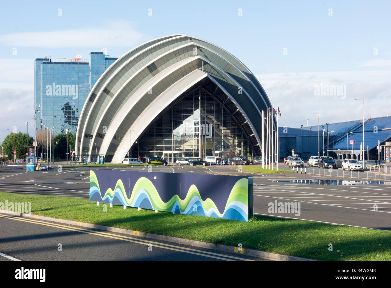 The SEC Armadillo, Glasgow, Scotland, United Kingdom Stock Photo - Alamy