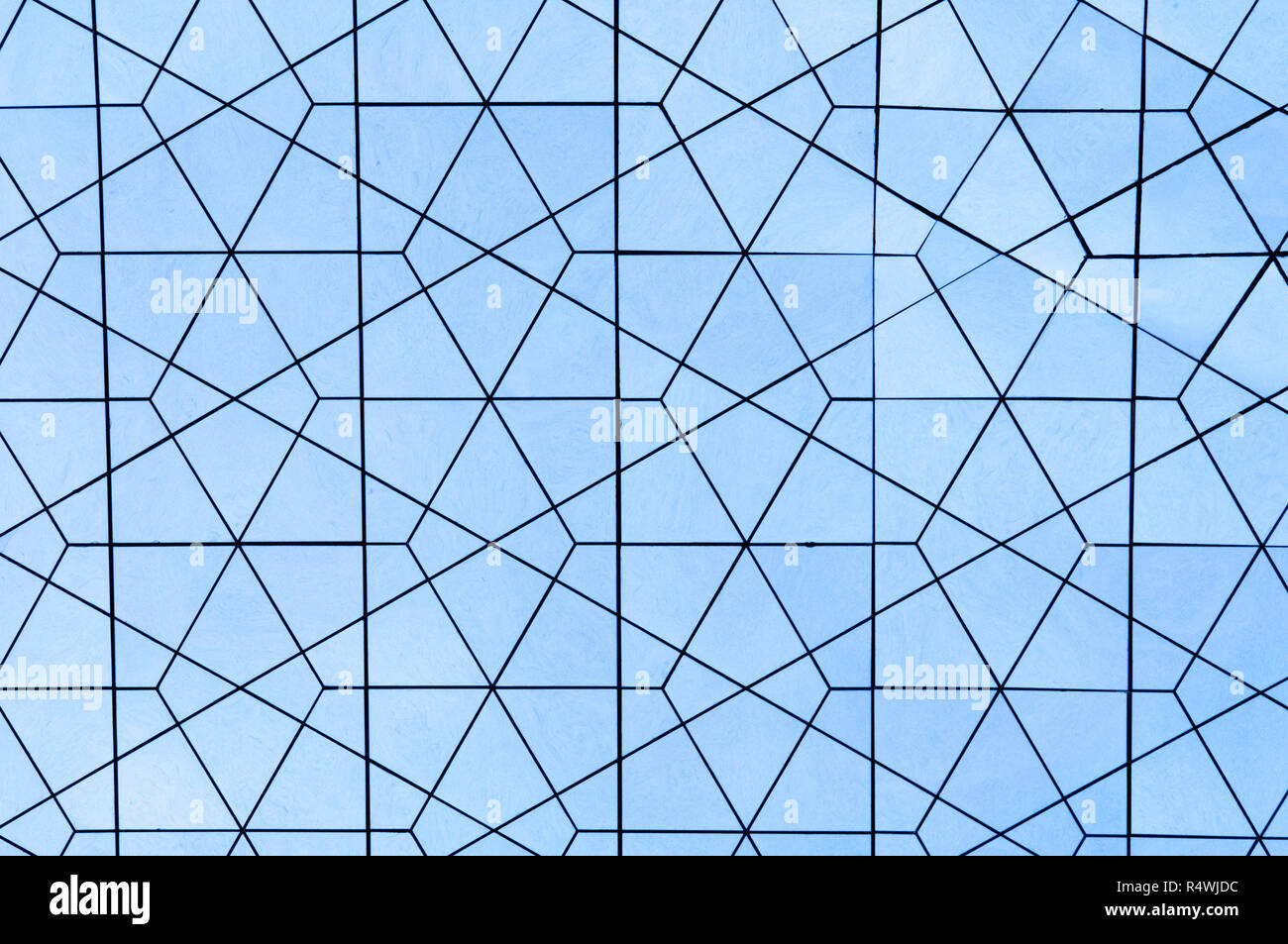 Metallic Mirror tile texture, light blue color Stock Photo - Alamy