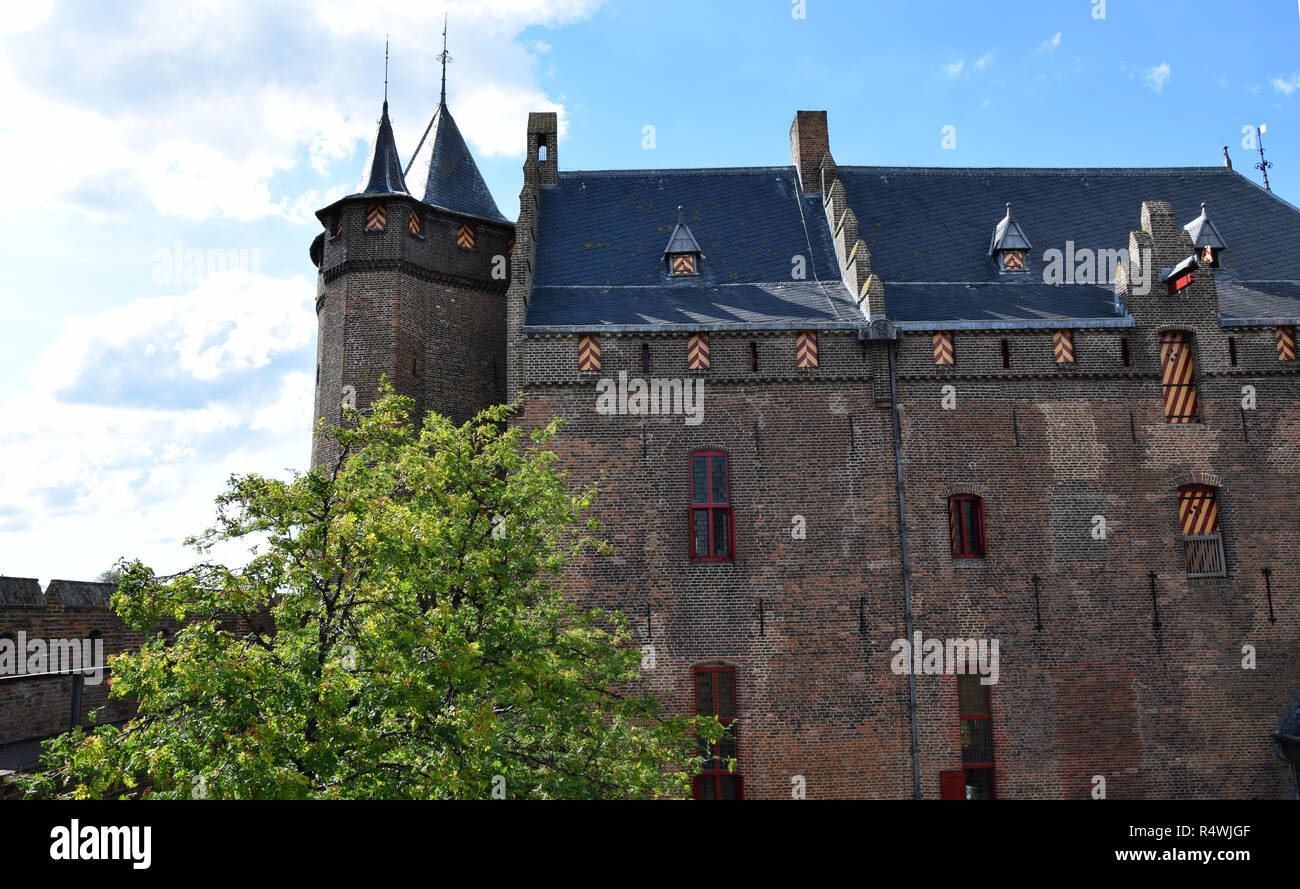 Muiderslot, Muiden Castle in the Dutch town Muiden, Holland; the ...