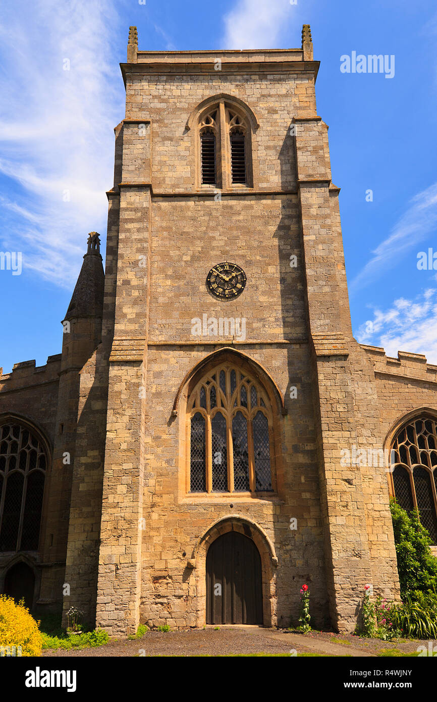 St Mary & St Nicholas 13th century Church in the village of Wrangle in ...