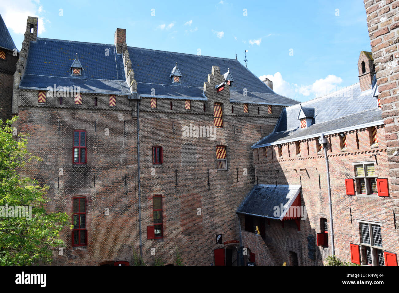Muiderslot, Muiden Castle in the Dutch town Muiden, Holland; the ...