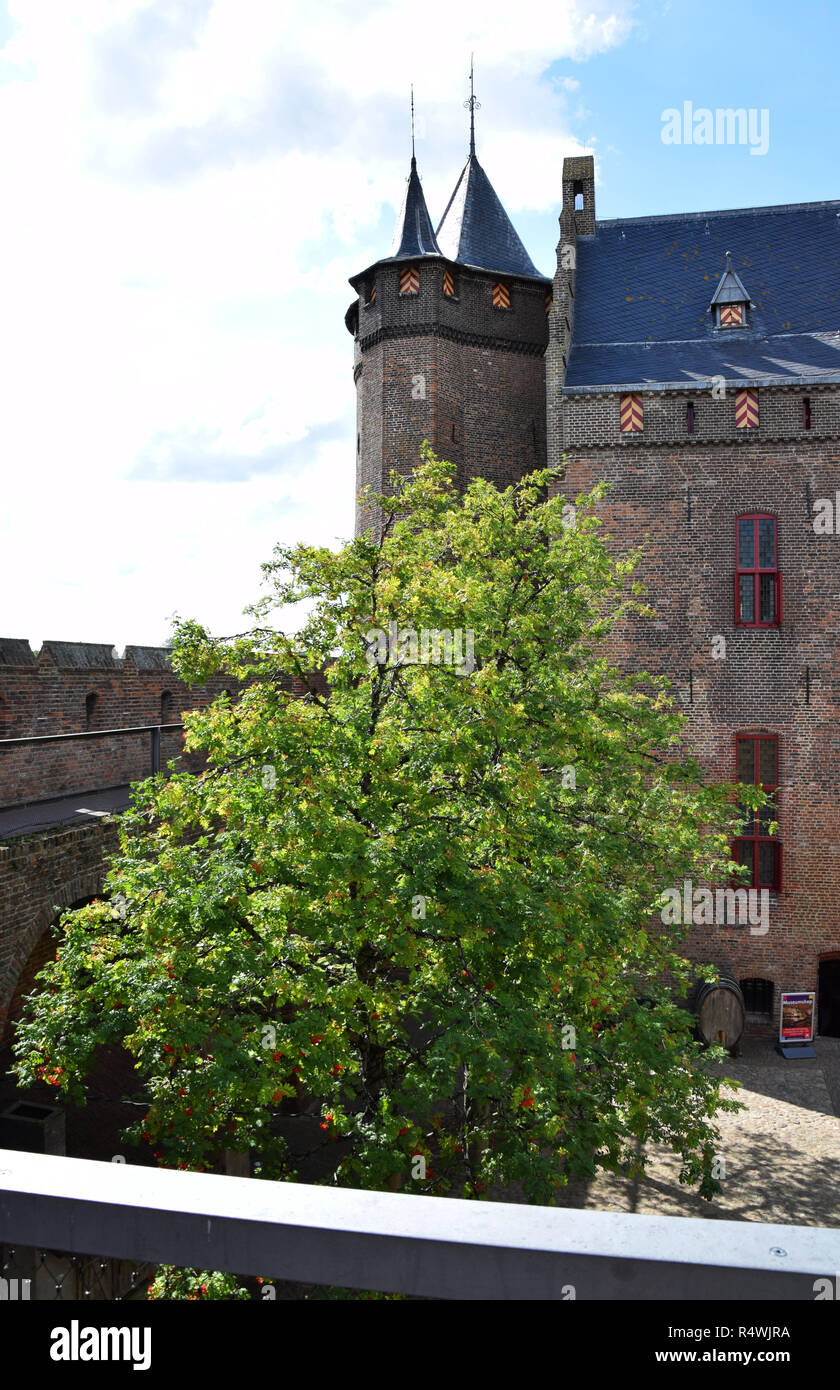Muiderslot, Muiden Castle in the Dutch town Muiden, Holland; the ...
