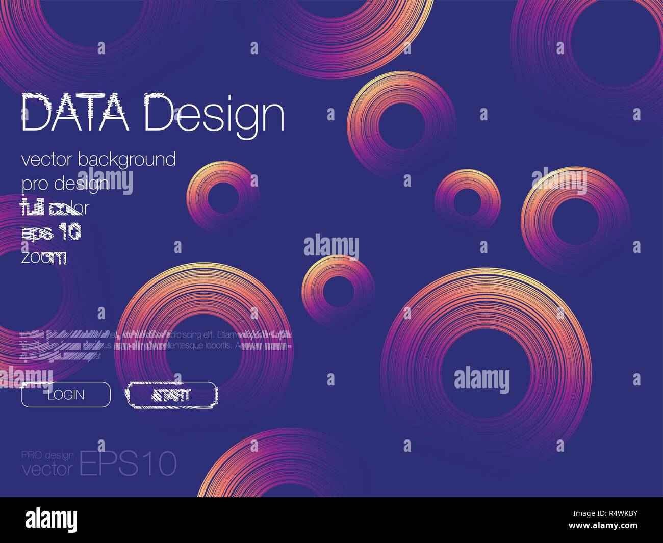 Abstract blend background. Stock vector. Template for web Stock Vector ...