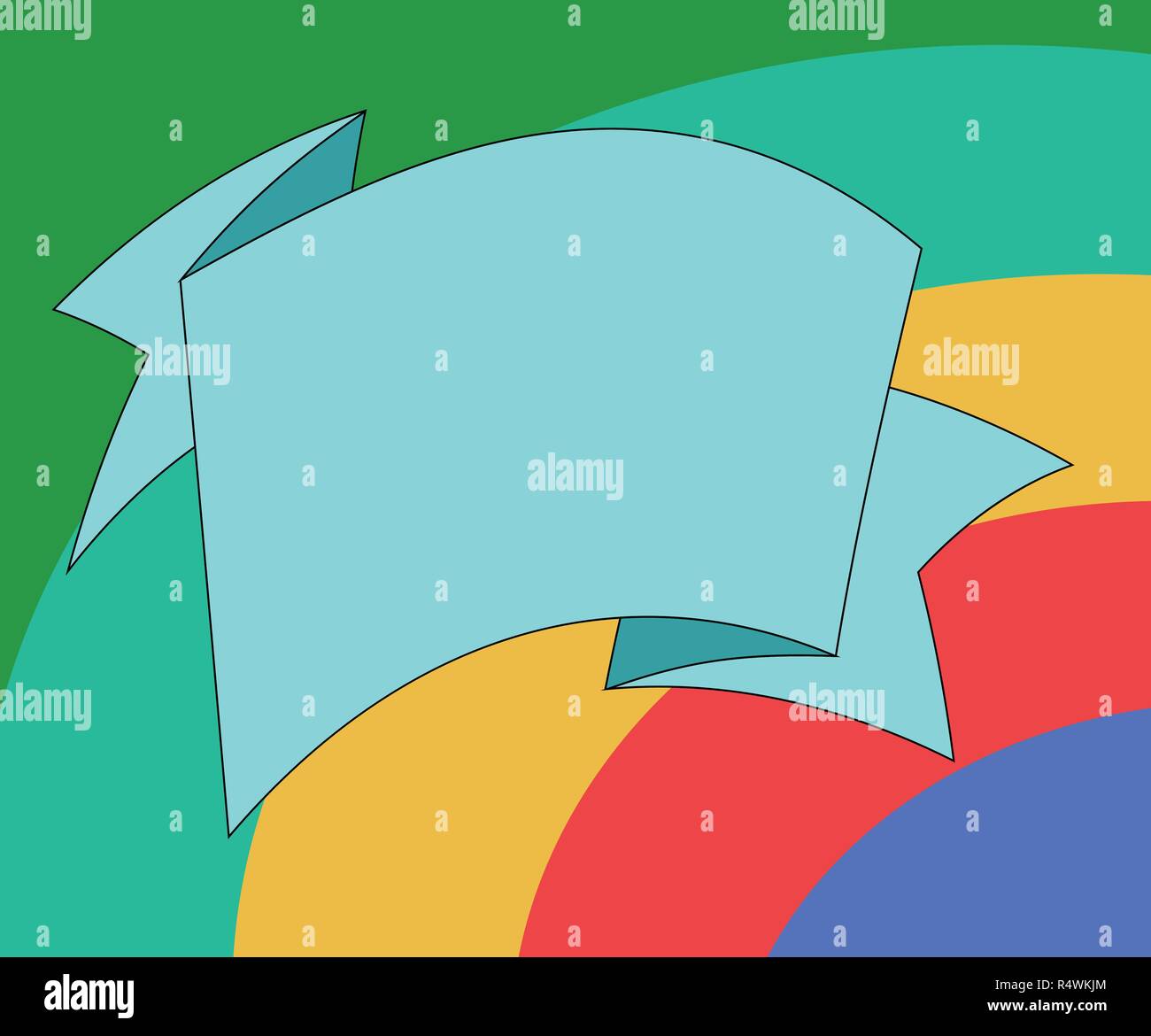 Design business Empty template isolated Minimalist graphic layout ...