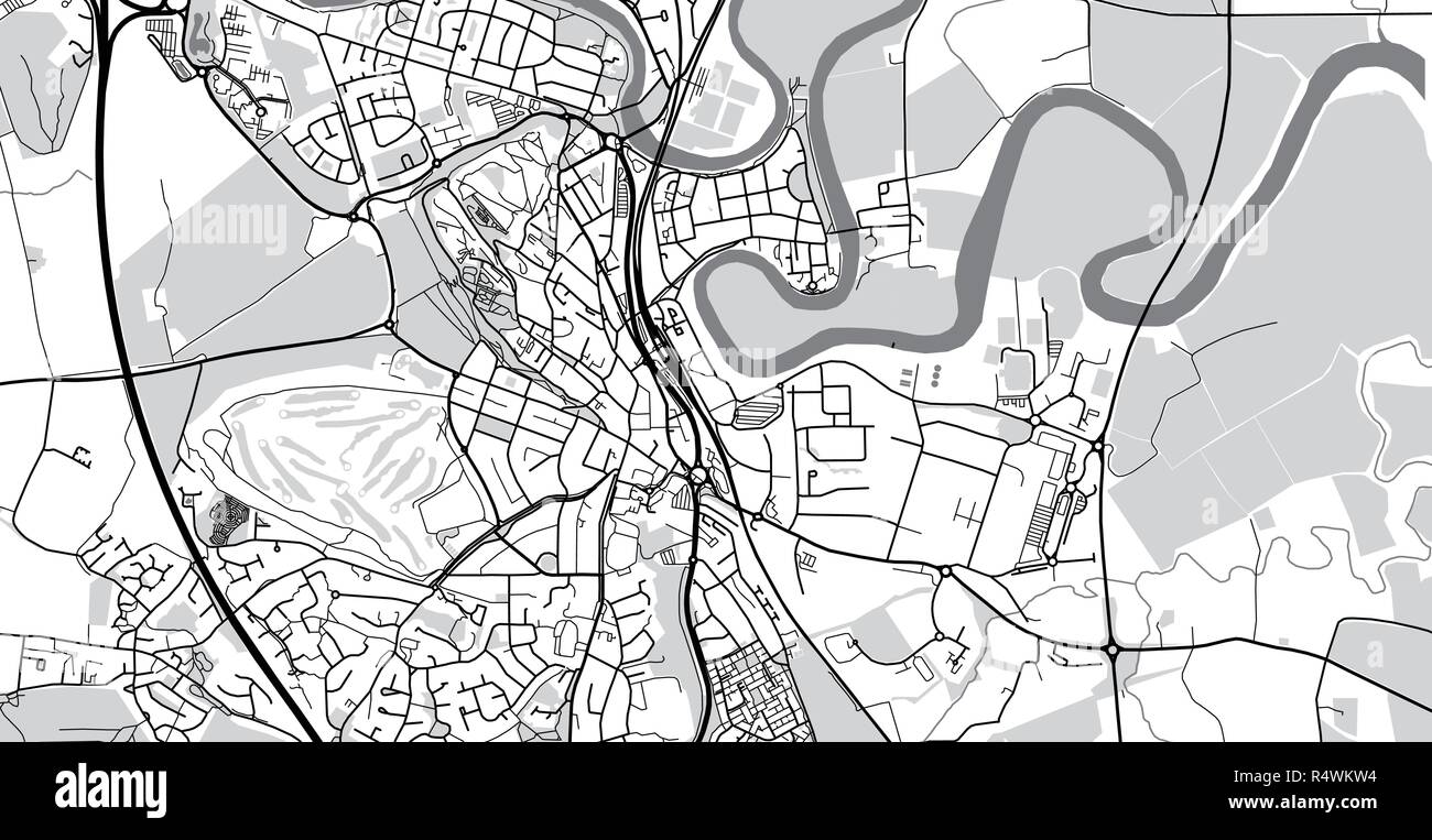 Stirling map Stock Vector Images - Alamy