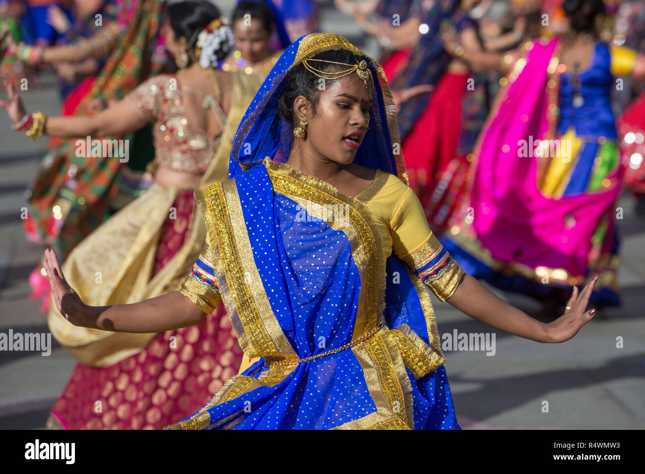 Diwali trafalgar square hi-res stock photography and images - Alamy