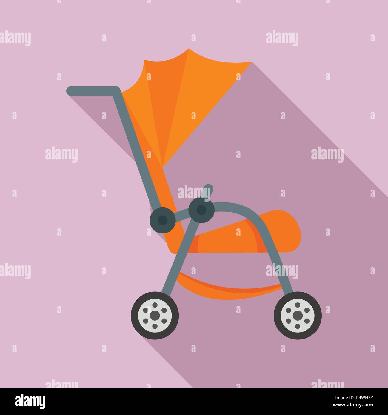 Buggy icon. Flat illustration of buggy vector icon for web design Stock ...