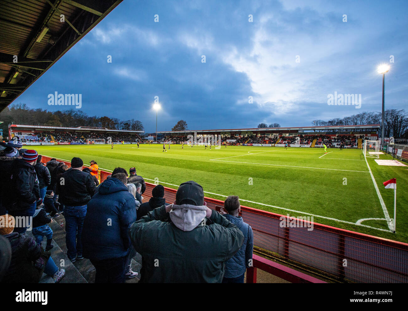 Floodlights football stadium hi-res stock photography and images - Alamy