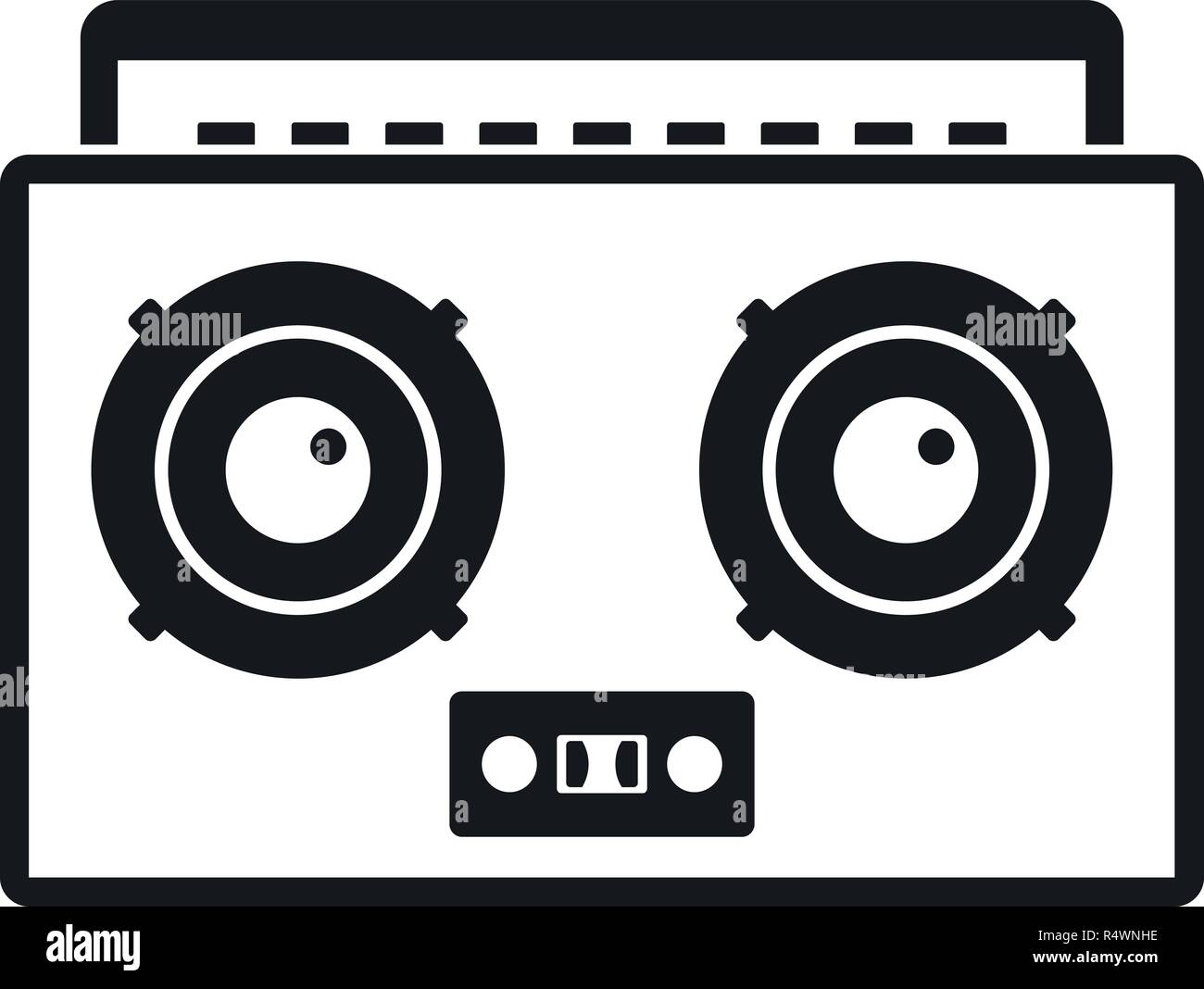 Boombox icon. Simple illustration of boombox vector icon for web design ... Boombox icon. Simple illustration of boombox vector icon for web design ...