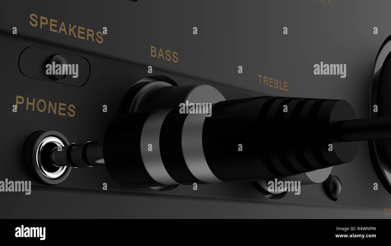 Jack stereo hi-res stock photography and images - Alamy