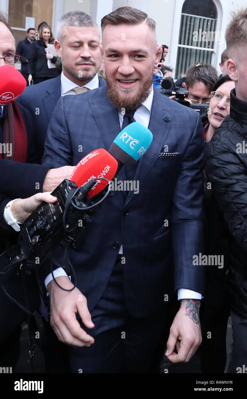 Conor mcgregor leaving naas district court in co kildare hi-res stock photography and images - Alamy