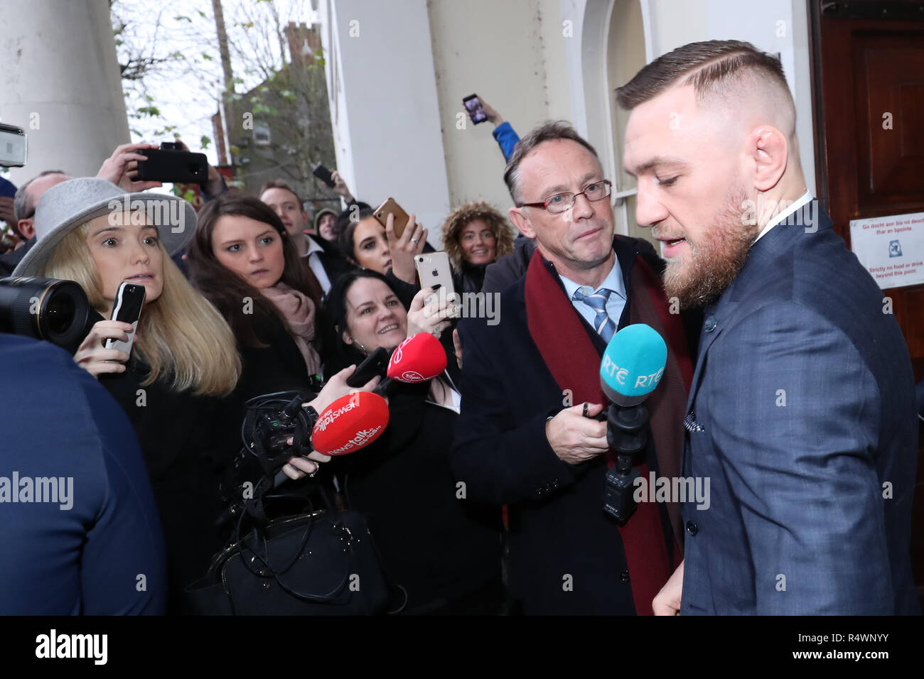 Conor mcgregor leaving naas district court hi-res stock photography and images - Alamy