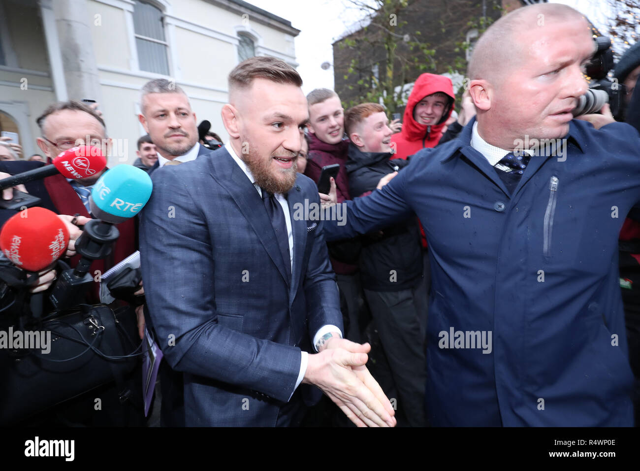 Conor mcgregor leaving naas district court hi-res stock photography and images - Alamy