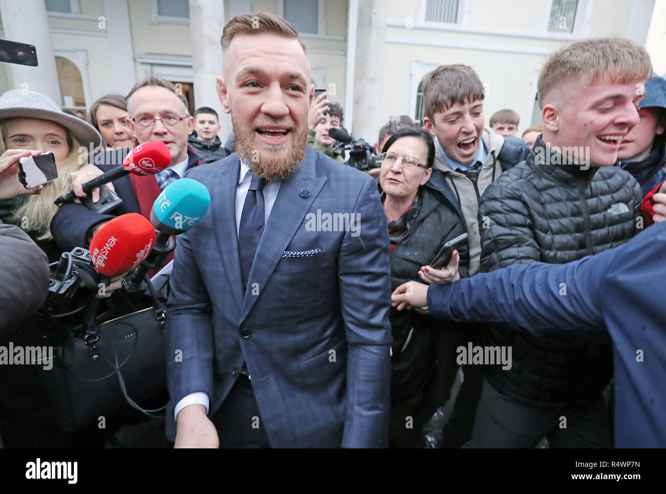 Conor mcgregor leaving naas district court hi-res stock photography and images - Alamy