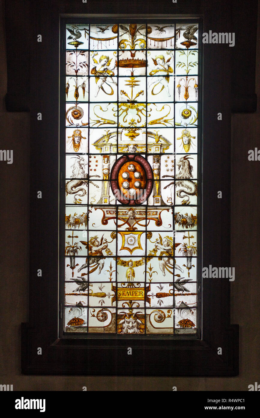 The Laurentian Library (Biblioteca Medicea Laurenziana), Florence ...