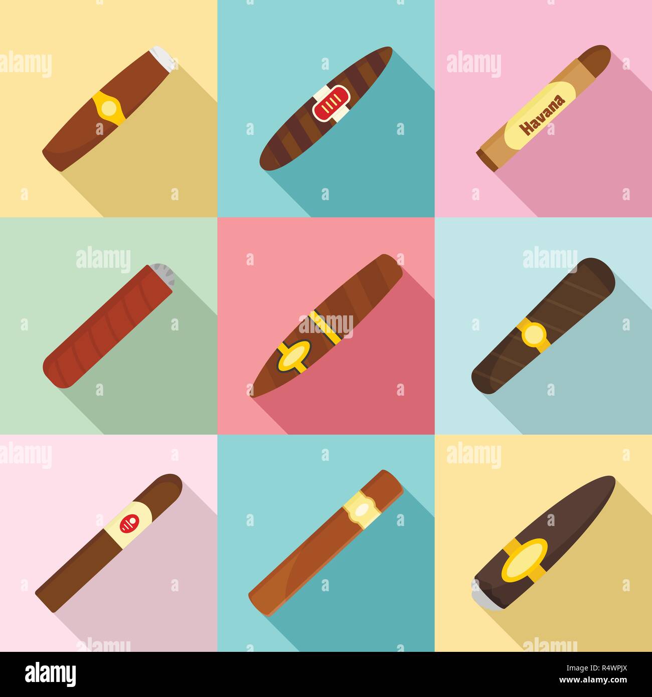 Weed cuba Stock Vector Images - Alamy