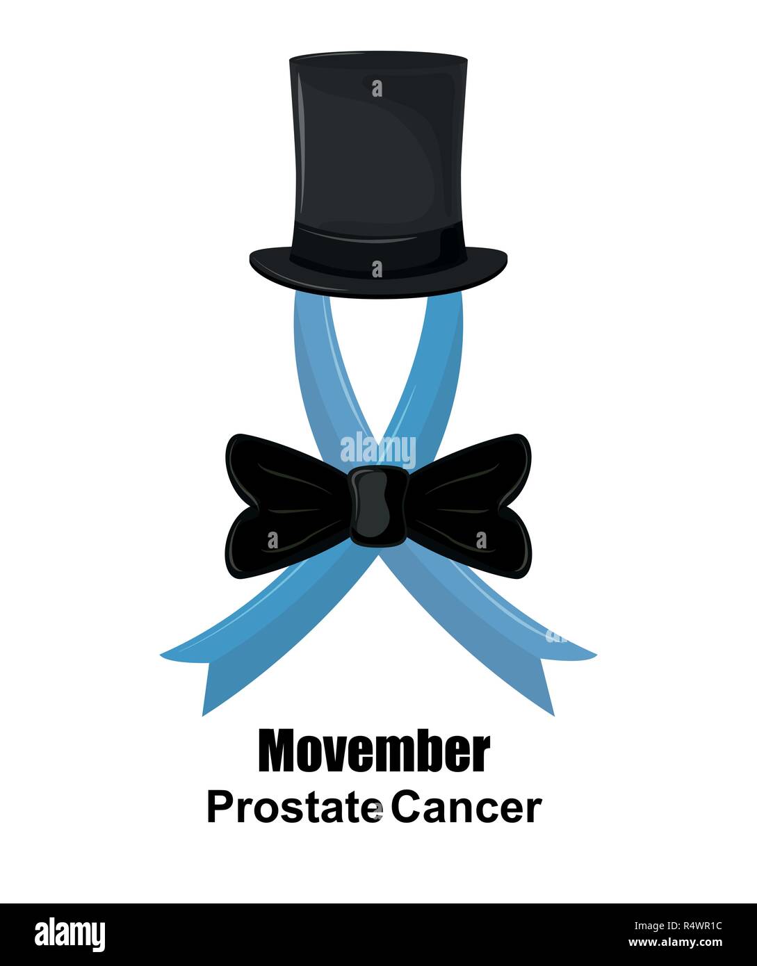 Blue prostate cancer awareness Stock Vector Images - Alamy